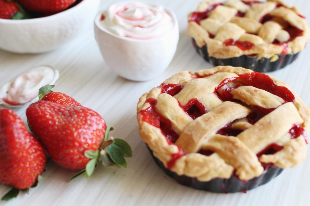 Mini pies aux fraises | Royal Chill - blog cuisine, voyage et photographie
