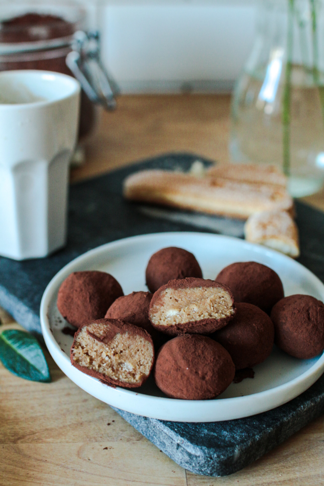 Recette facile de tiramisu balls (truffes au café)