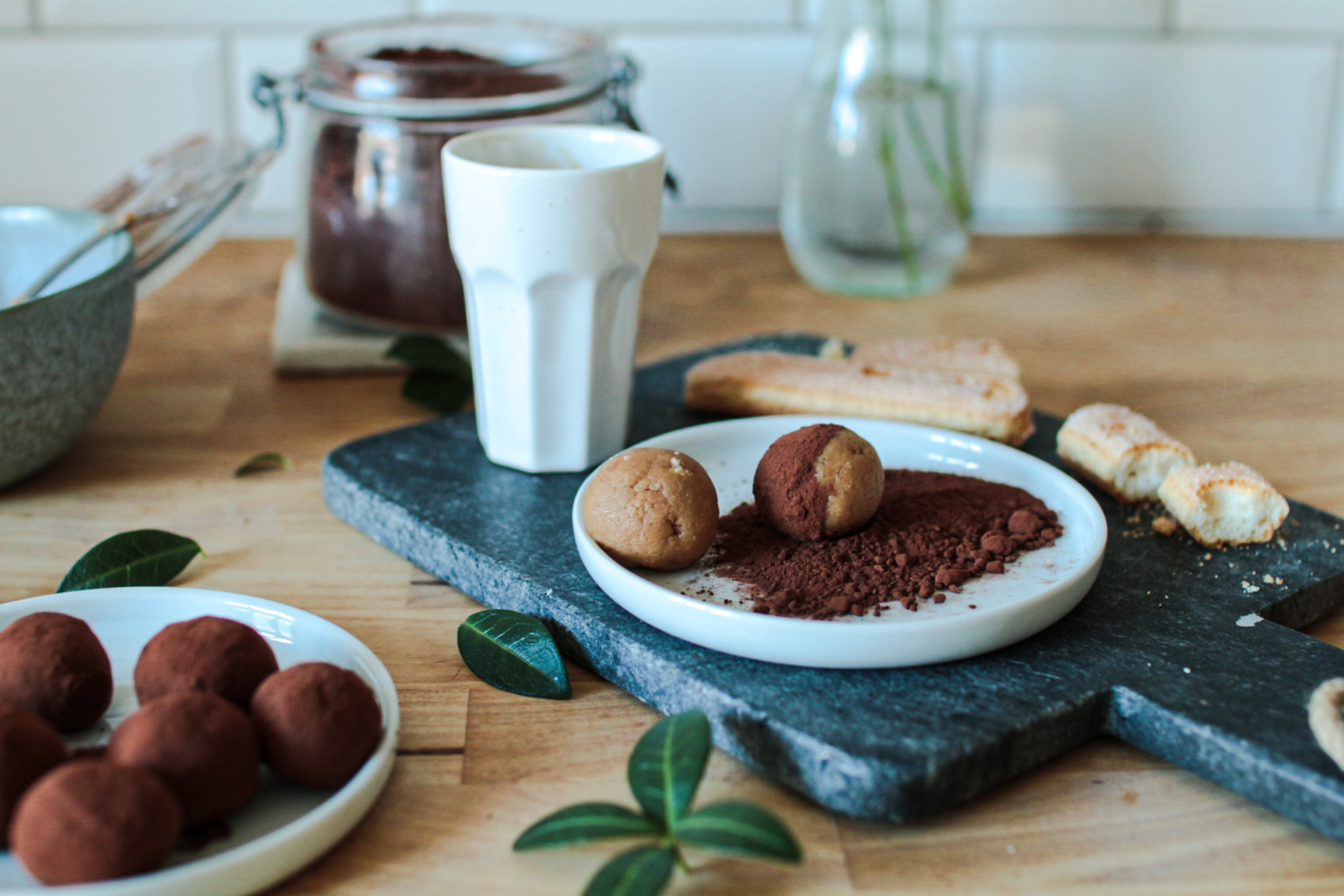 Recette facile de tiramisu balls (truffes au café)